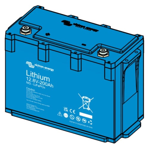 Victron SuperPack 12.8V/200Ah NG LiFePO4 Lithium Batterie ...